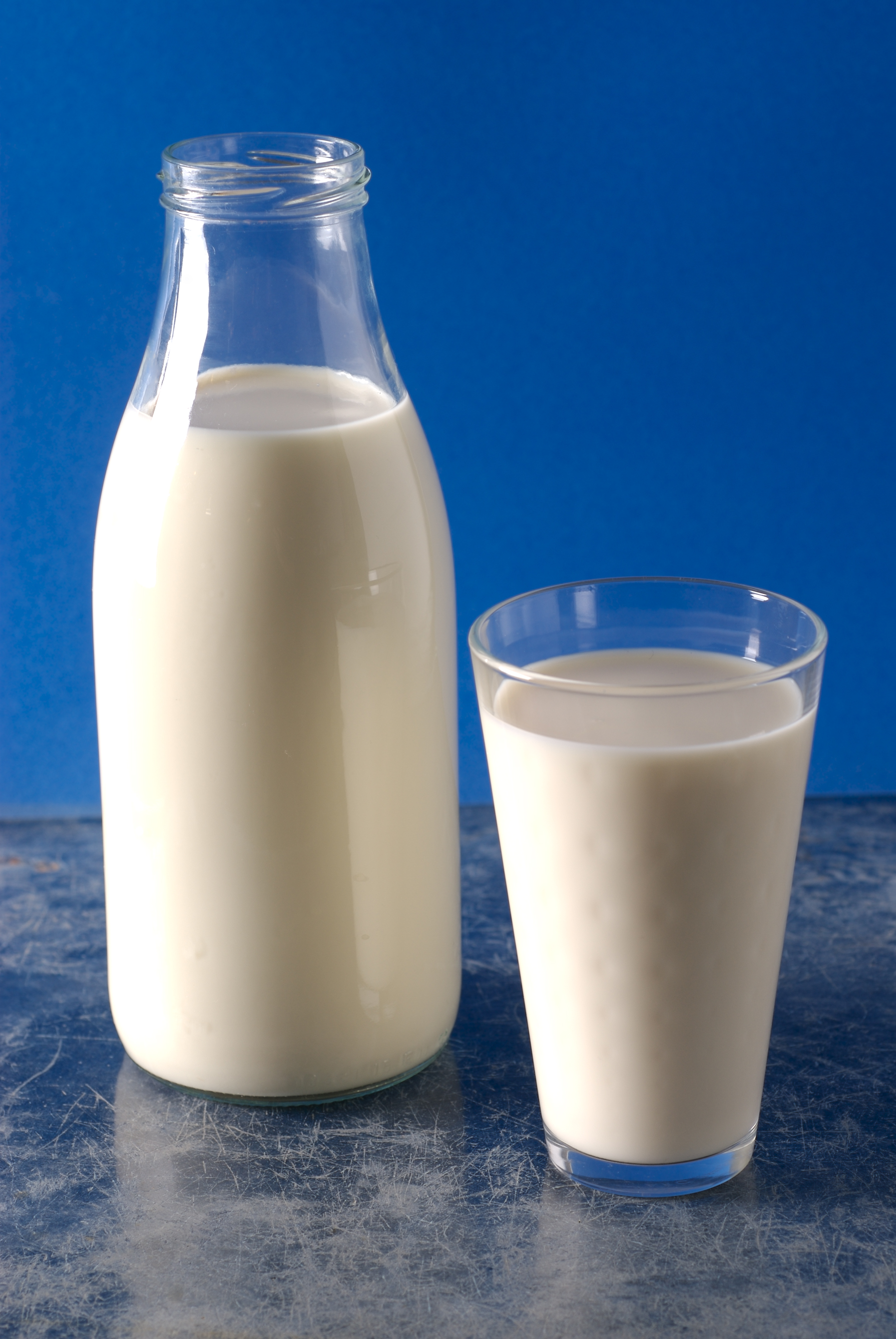 Bouteille Verre De Lait JF MALLET CNIEL